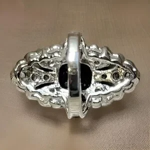 Nolan Miller | Jewelry | Nolan Miller Silver Simply Stunning Art Deco ...